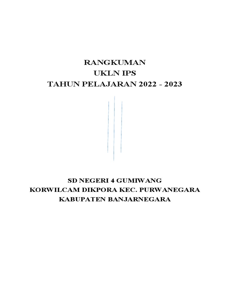 Rangkuman Ips | PDF | Ilmu Sosial | Perjalanan