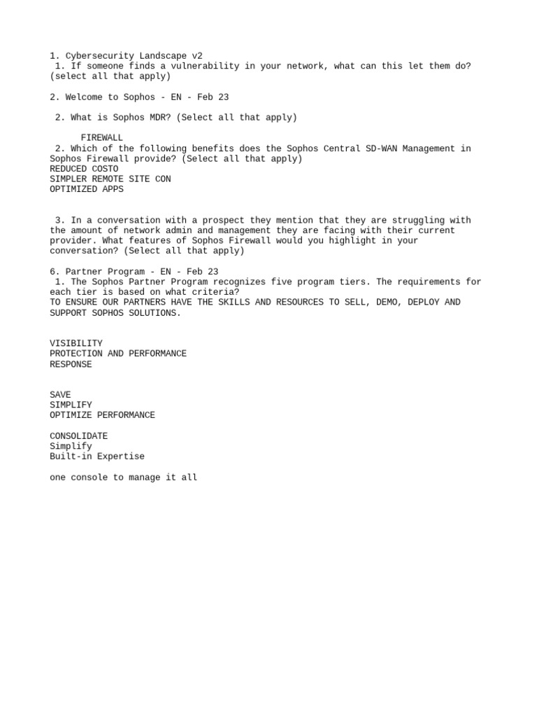 Cybersecurity Landscape v2 | PDF