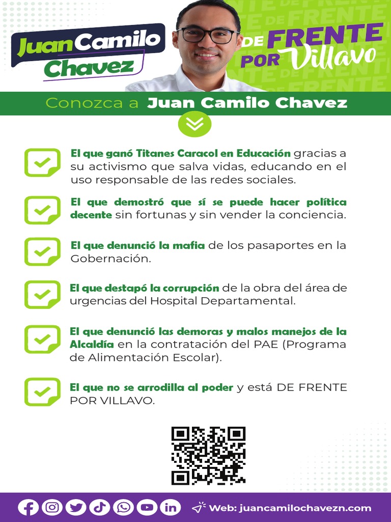 Juan Camilo Chavez | PDF | Gobierno