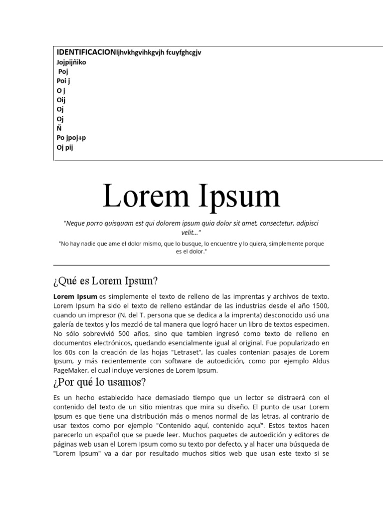 Formato 12345 | PDF