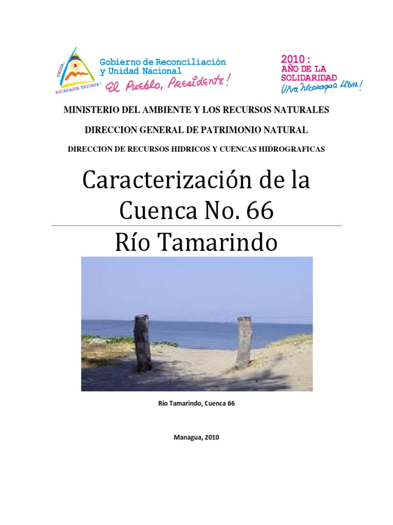 Caracterización Cuenca Río Tamarindo | PDF | Agua subterránea | Agua