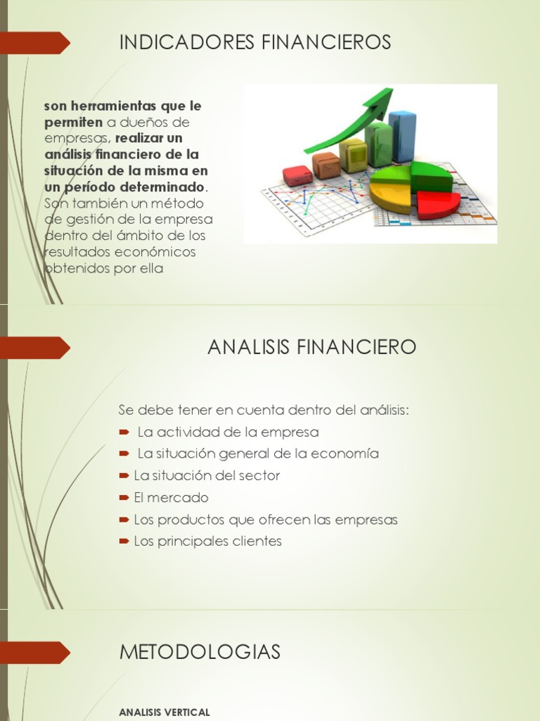 Indicadores Financieros Esenciales | PDF | Liquidez de mercado ...