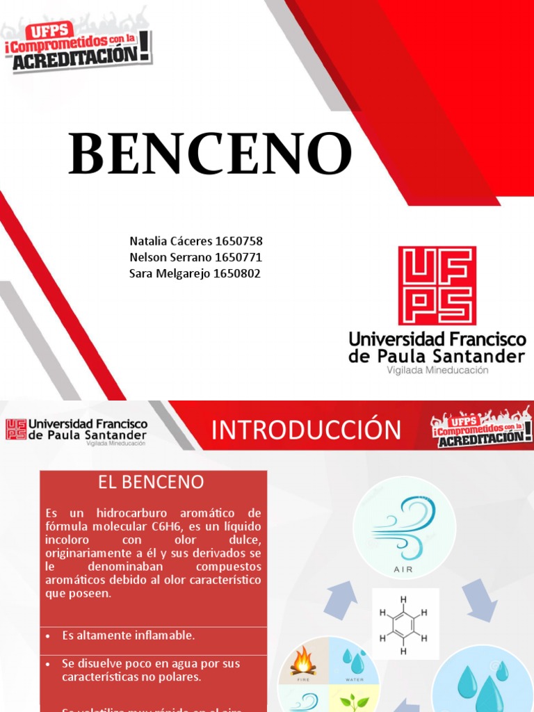 Bence No | PDF | Benceno | Química