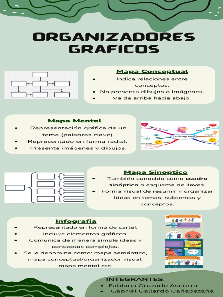 Tipos de Organizadores Gráficos | PDF