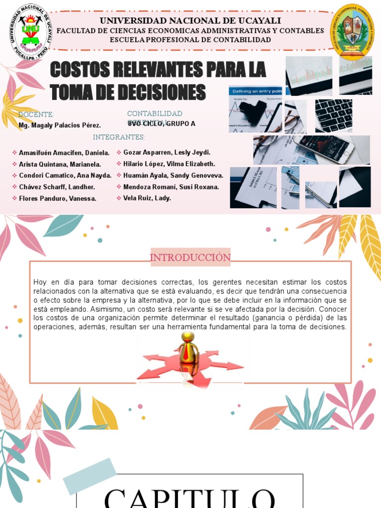 Costos Relevantes | PDF | Contabilidad | Toma de decisiones