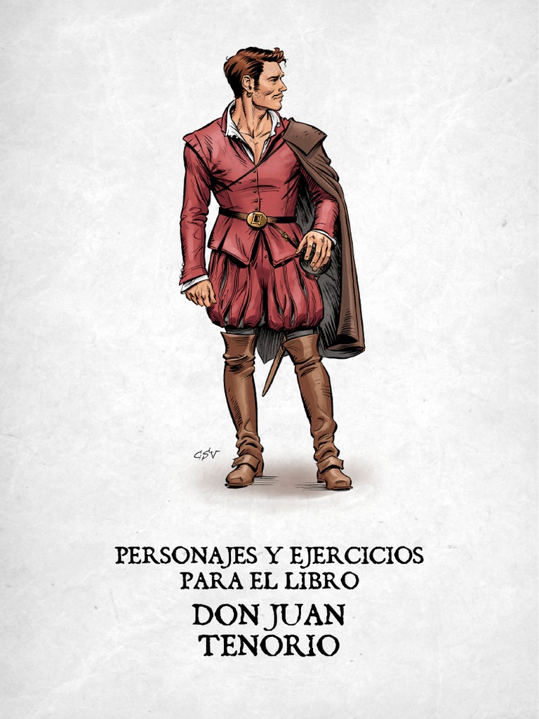 Ejercicios y Personajes Don Juan Tenorio - GrafitoEditorial | PDF ...