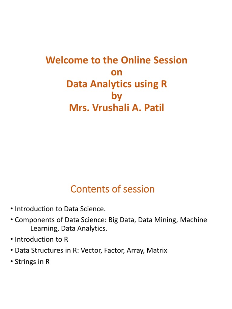 Basics of Data Science | PDF | Machine Learning | Databases