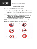 Pandiwa Worksheets | PDF