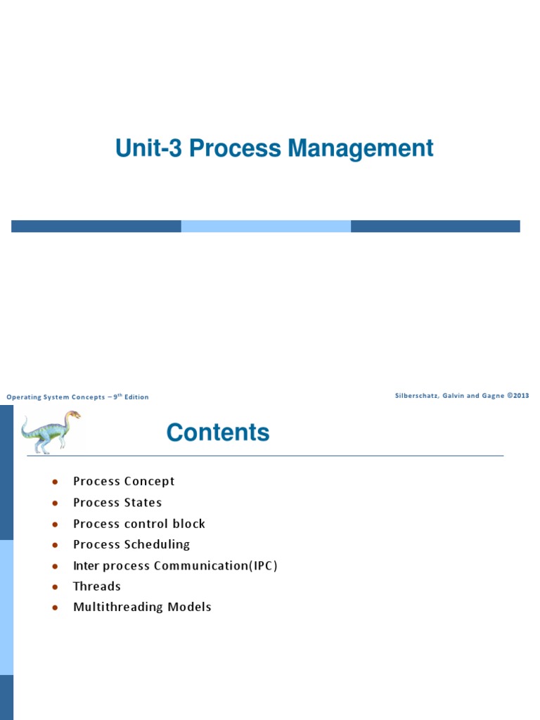 Unit 3 Process Management Pdf Thread Computing Process Computing