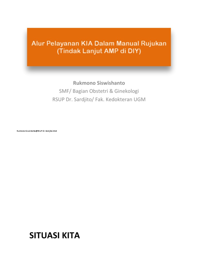 Alur Pelayanan Dalam Manual Rujukan | PDF