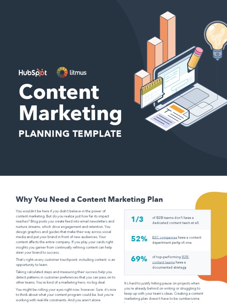 Content Marketing Planning Template - 2022 Update | Download Free PDF ...