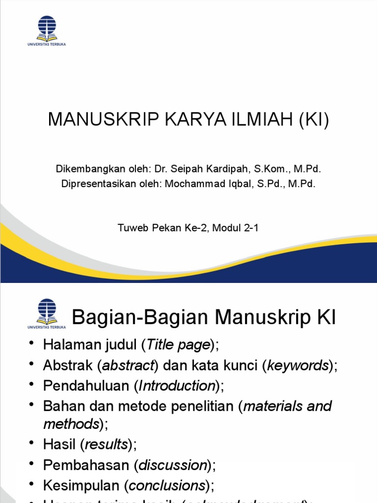 Pertemuan 2 - M02-1 Manuskrip KI | PDF | Seni