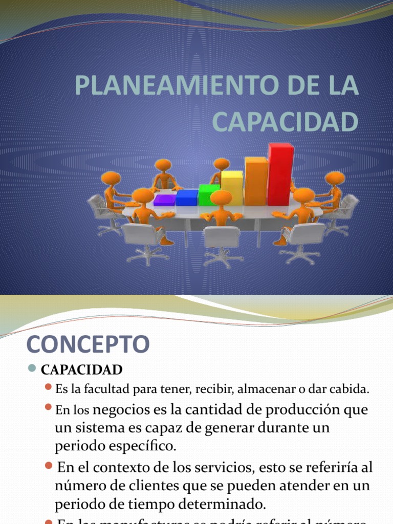 11.planeamiento de La Capacidad | PDF | Planificación | Inventario 11.planeamiento de La Capacidad | PDF | Planificación | Inventario