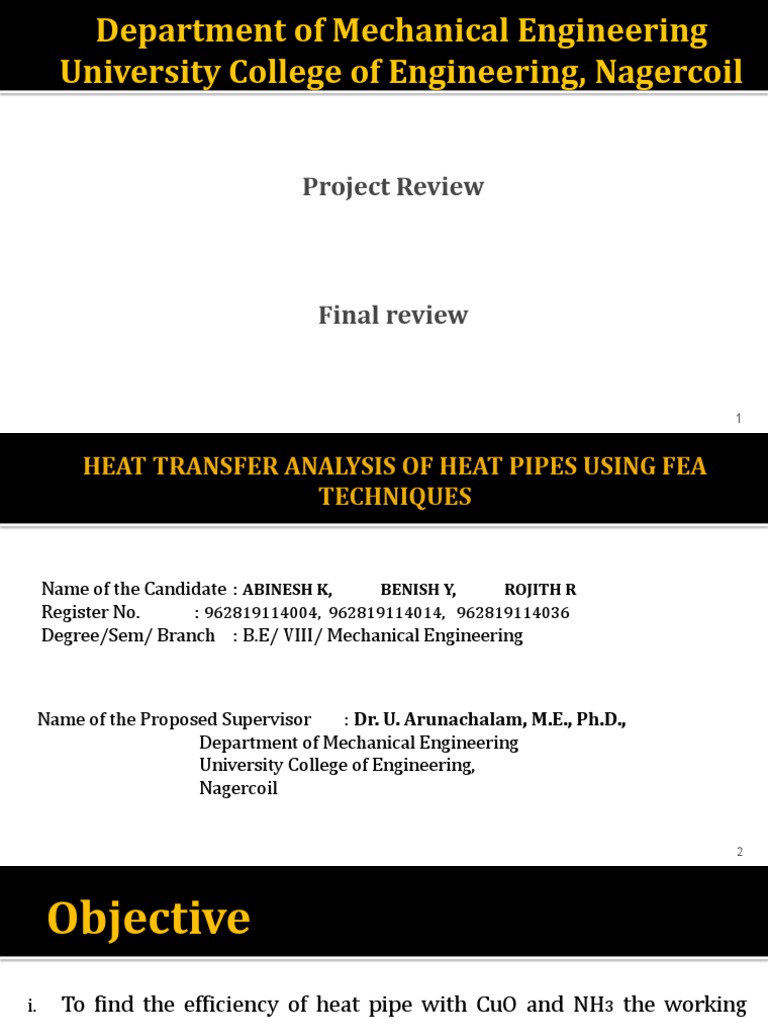 Heat Transfer Analysis of Heat Pipe | PDF | Heat Transfer | Heat