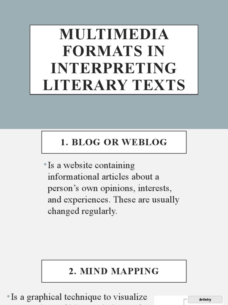 Multimedia Format | PDF | Multimedia | Communication