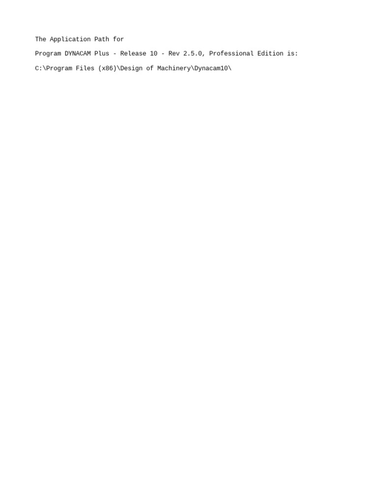 Application Path Pdf