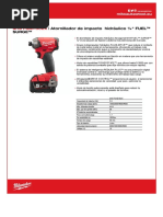 Atornillador M18 Milwaukee - Ficha Tecnica | PDF