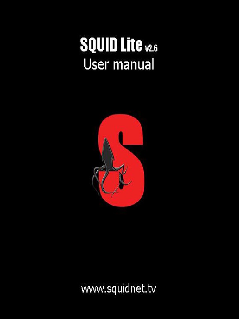 Manual Squid Lite | PDF | Contraseña | Bases de datos