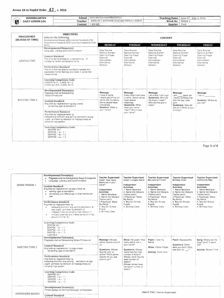 SAMPLE DLL AND DLP DO_s2016_042-32-62 | PDF