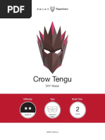 Squidgame Frontman Template Mask Assembli 1 | PDF