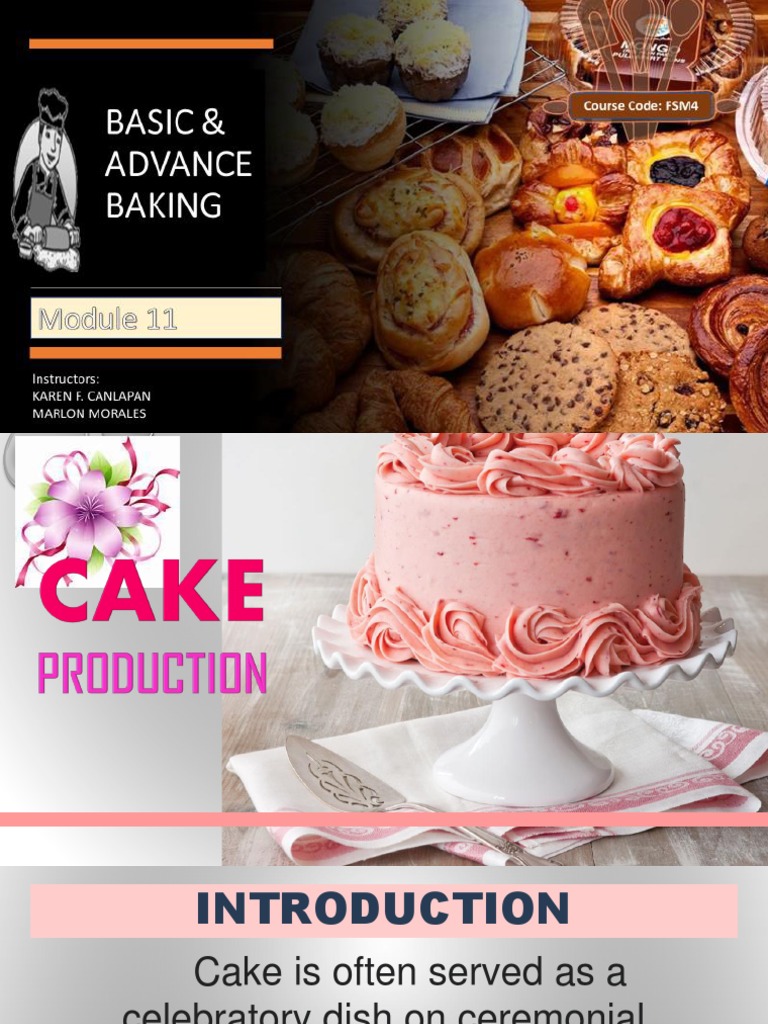 Cake Mixing Methods Explained | PDF | Cakes | Foods