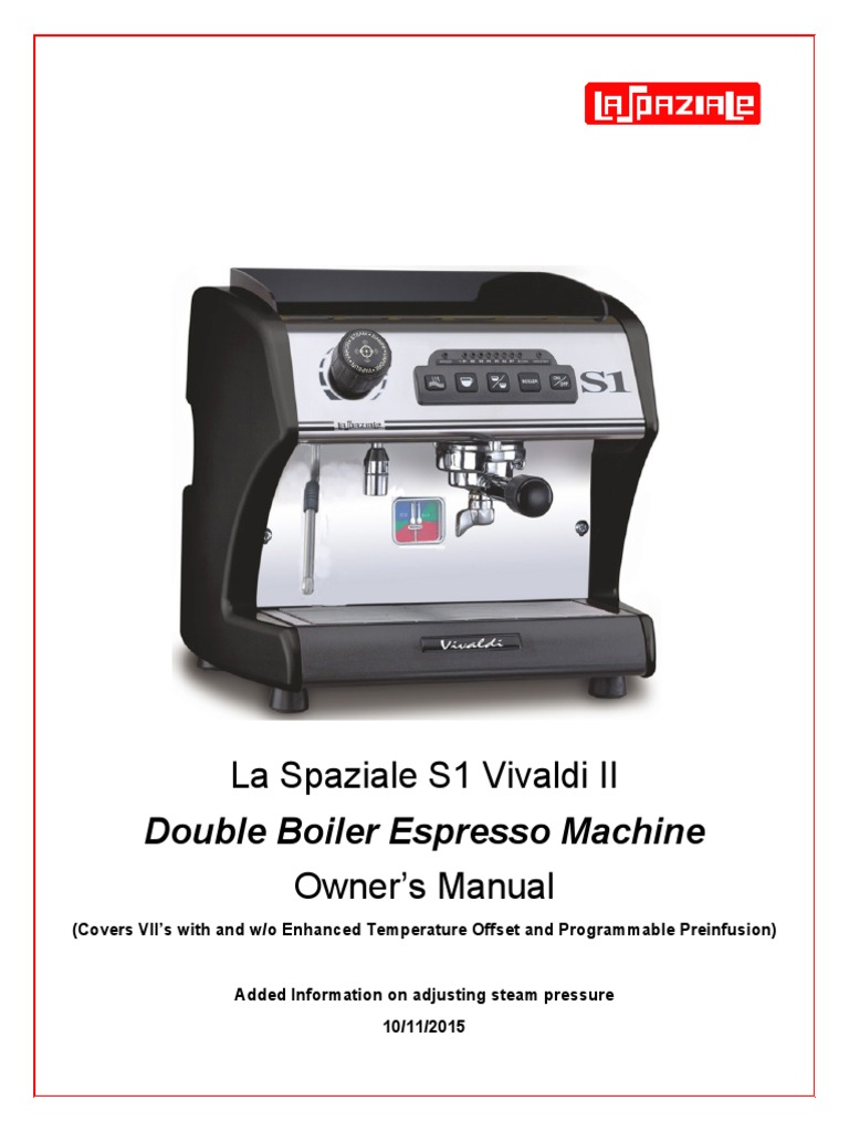 Vivaldi II Owners Manual 1 | PDF | Equipment | Manufactured Goods