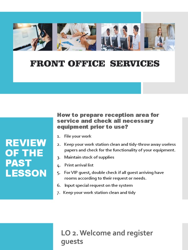 Guest Registration and Check-In Procedures | PDF | Cheque | Payments