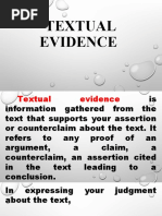 Sentence Starters To Introduce Evidence | PDF