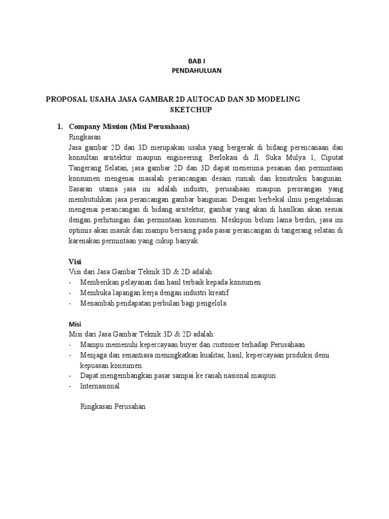 37 - Proposal - Bisnis - Amanda - 1734190019 (1) FEBRIAN XII BDP | PDF