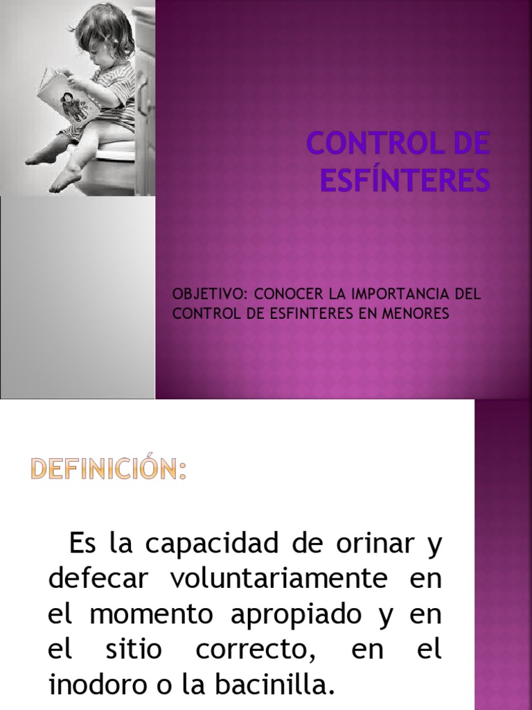 Control-De-Esfinteres 4 °A | PDF | Las emociones | Discapacidad intelectual