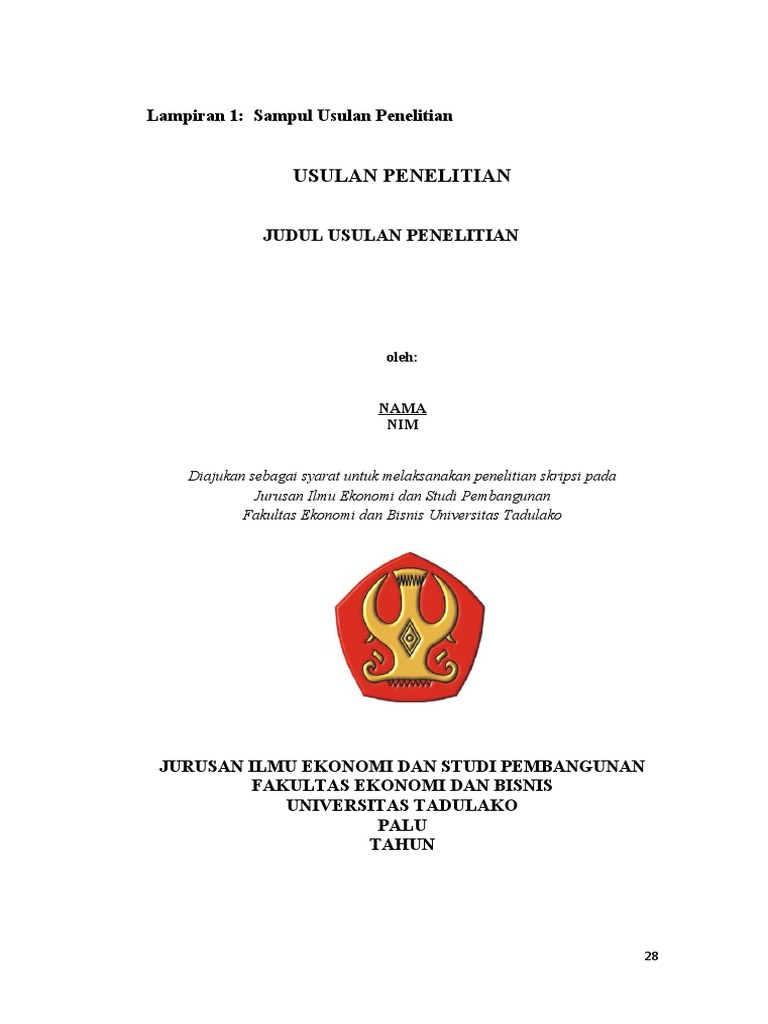 LAMPIRAN PANDUAN SKRIPSI - 21feb2022 - Mitandju | PDF