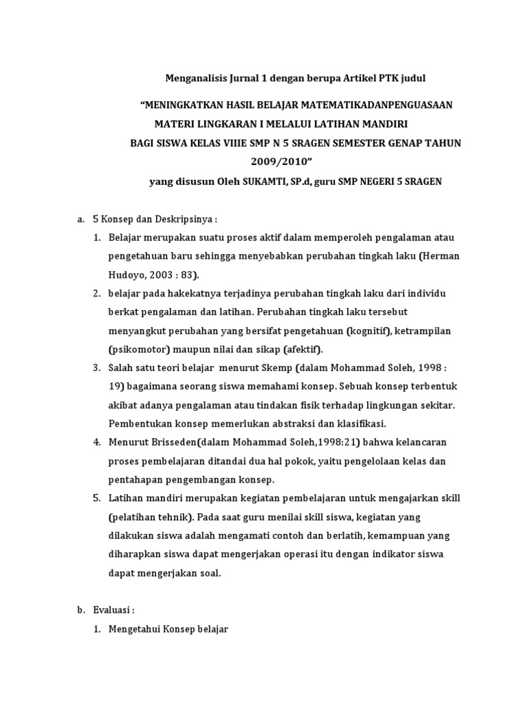 Analisis Bahan Ajar KB 4 MODUL PENGEMBANGAN PROFESI GURU | PDF | Karier & Perkembangan