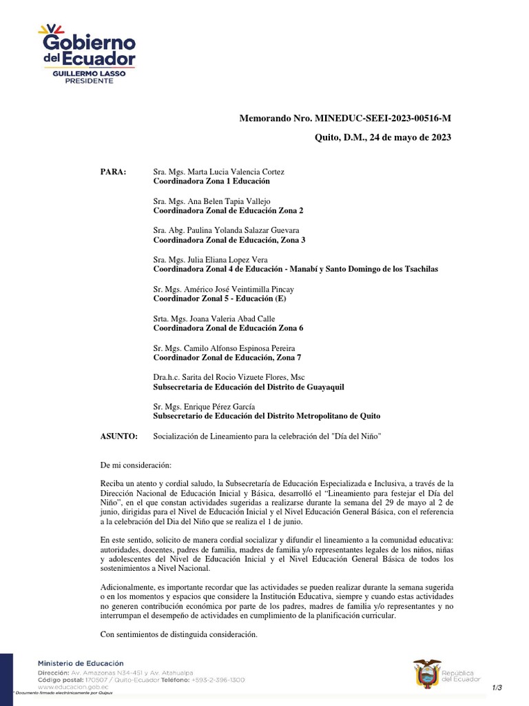 Mineduc Seei 2023 00516 M | PDF