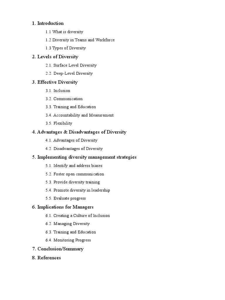 Diversity | PDF | Diversity (Business) | Employee Retention