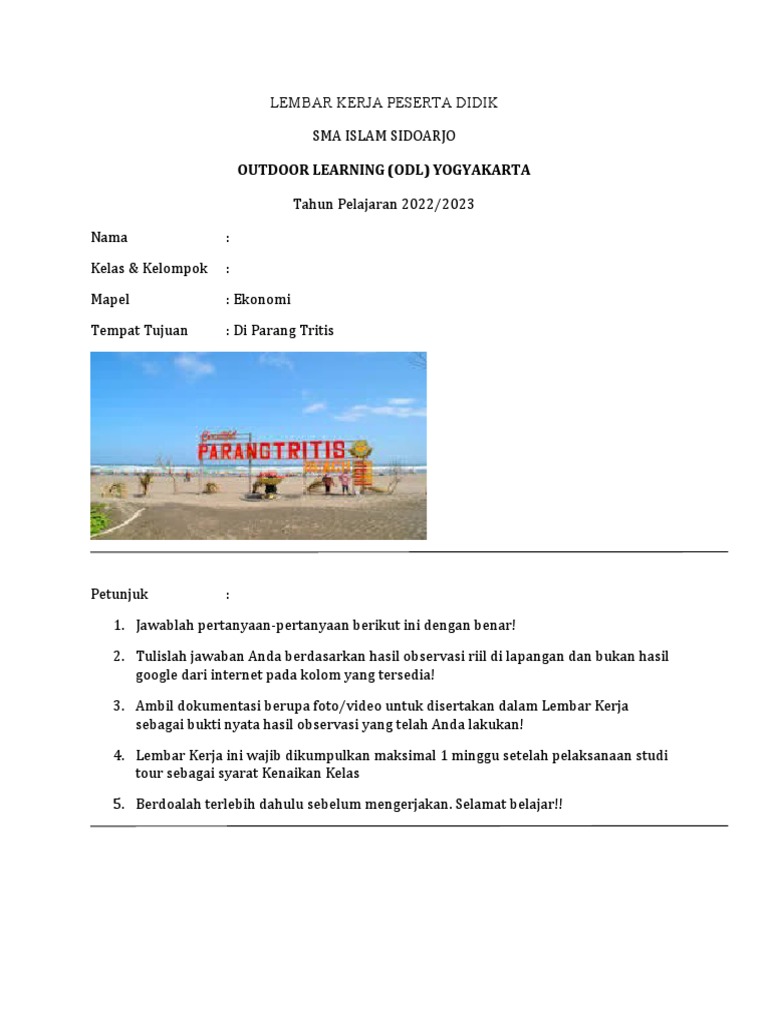 Soal Odl Ekonomi | PDF | Bisnis