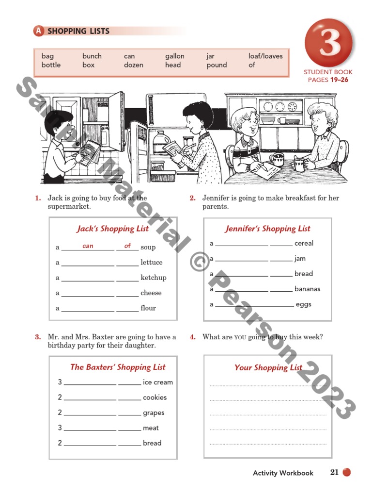 Side by Side Extra L2 U3 - Activity Workbook | PDF | Tomato | Chocolate