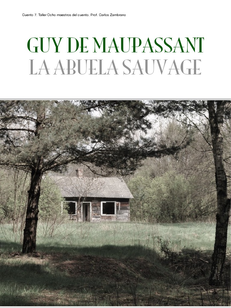Cuento 7. Guy de Maupassant | PDF