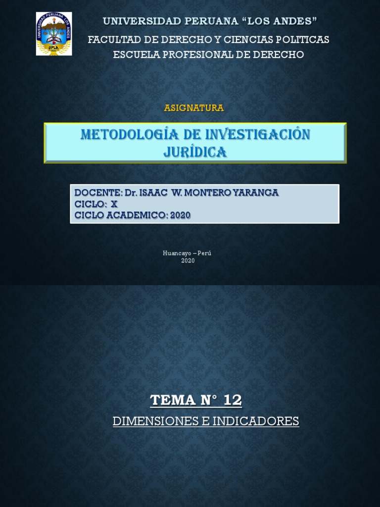 Dimensiones e Indicadores | PDF | Nivel de medida | Medición