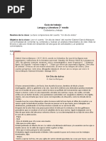 Un Dia de Estos, Gabriel Garcia Marquez | PDF