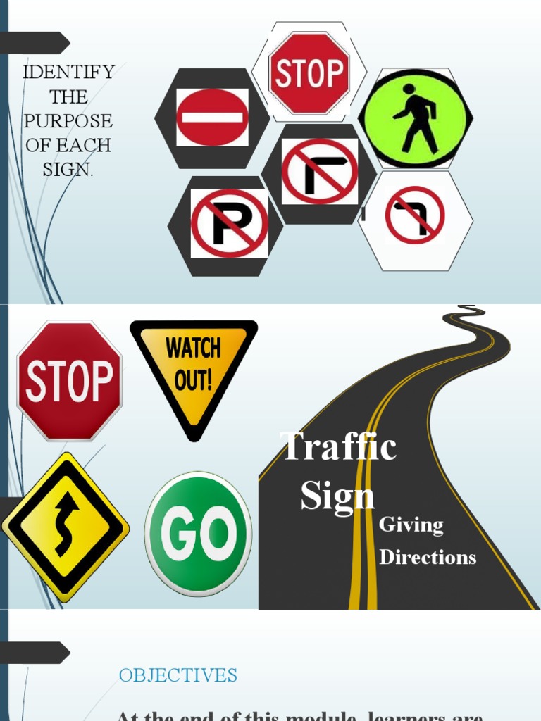 Traffic Sign | PDF | Language Arts & Discipline | Art
