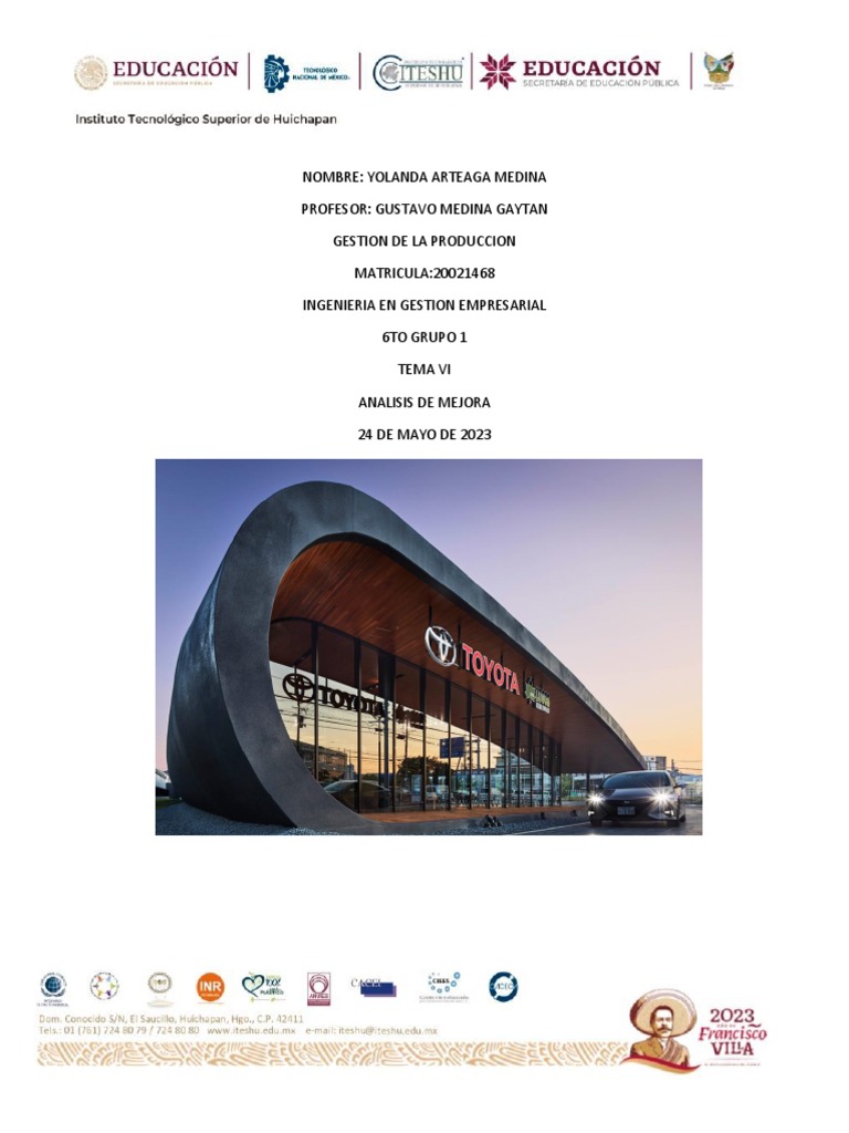 Almacen Toyota | PDF | Toyota | Logística