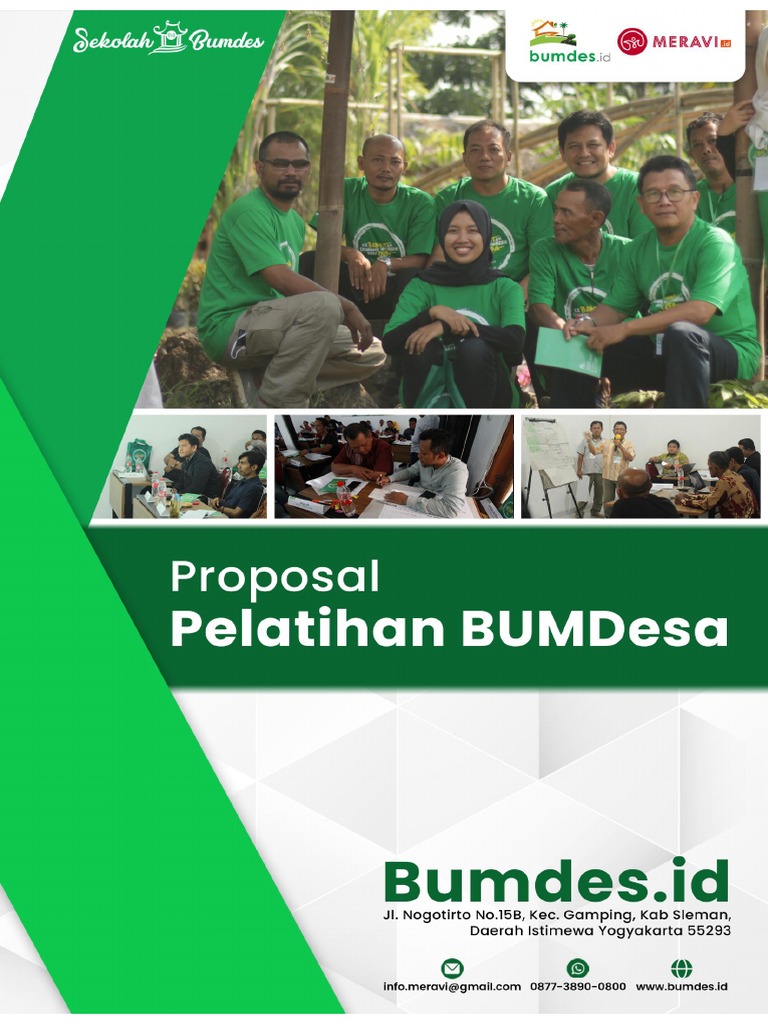 01. PROPOSAL PELATIHAN BUMDES.ID | PDF