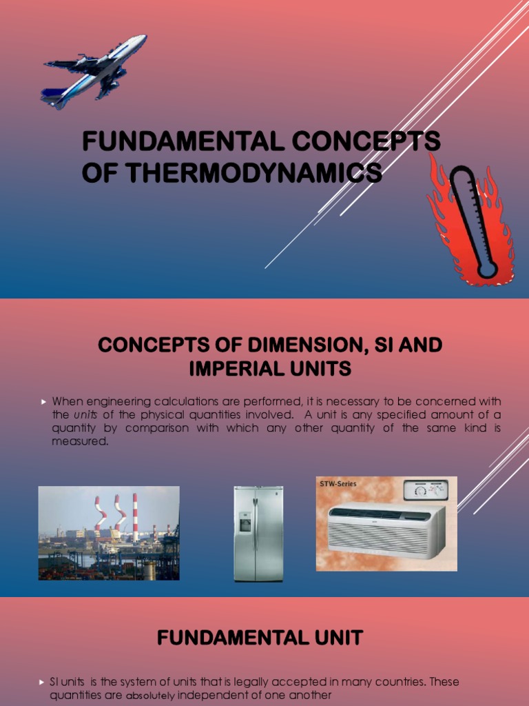 Fundamental Concept of Thermodynamicsedit | PDF | Thermodynamic Equilibrium | Heat