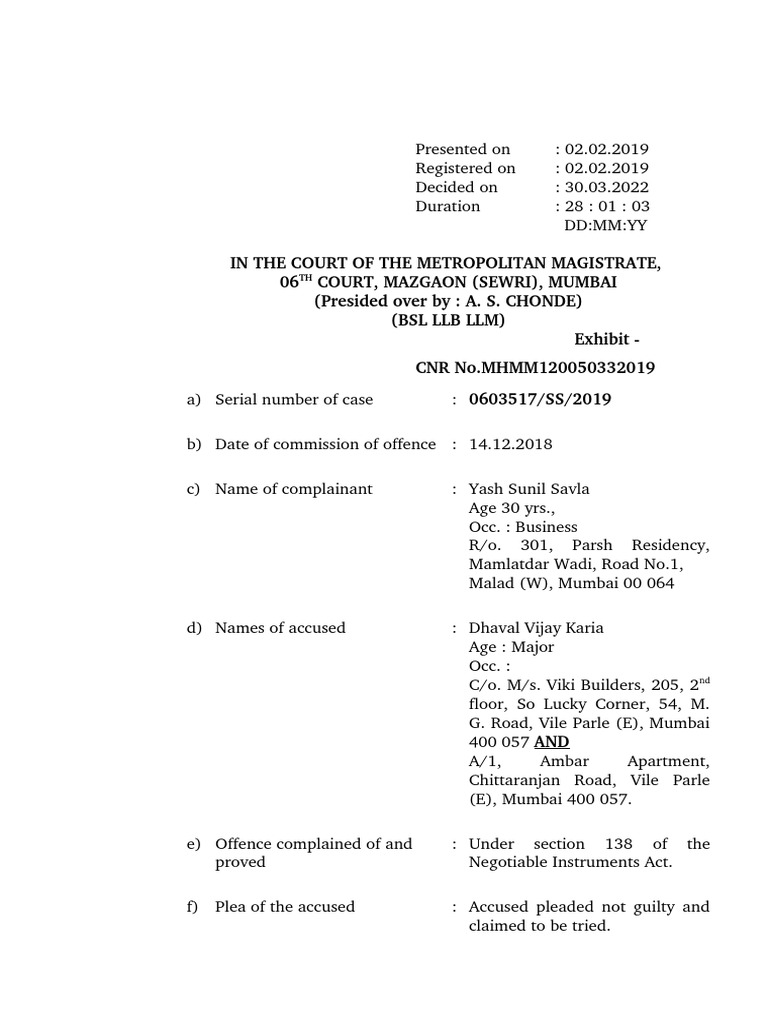 138 Must Read Case Many Case Studies For Money Lending Acquital | PDF ...