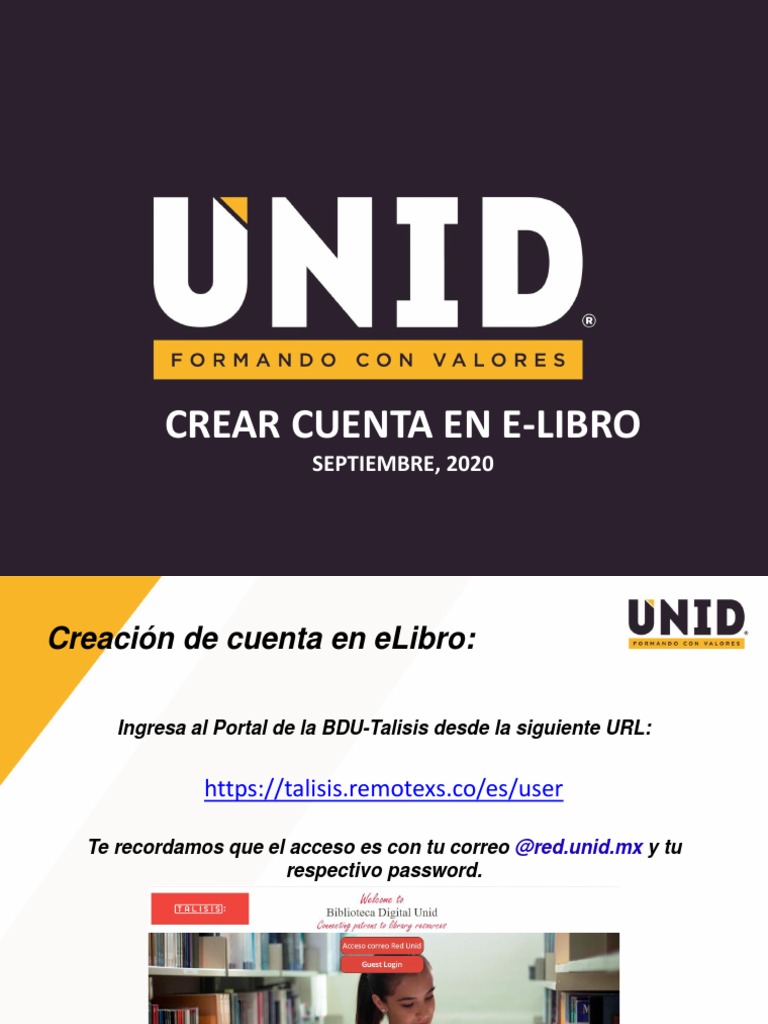 Cómo Crear Cuenta en Elibro | PDF