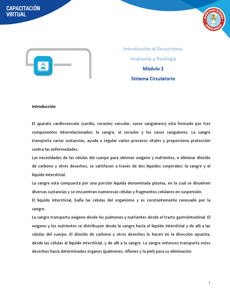 Af1-Mod 2-Circ | PDF | Ventrículo (corazón) | Corazón