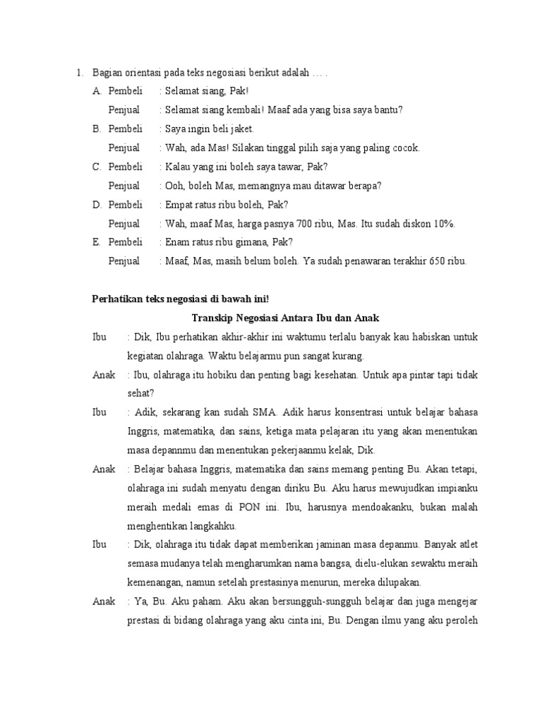 Latihan Soal Pat Genap | PDF