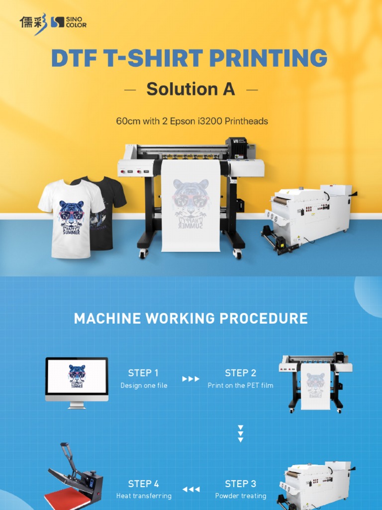 DTF Garment Printer PDF | PDF | Printer (Computing) | Manufactured Goods