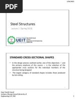 Structural Engg. Lecture 2 | PDF | Matrix (Mathematics) | Beam (Structure)