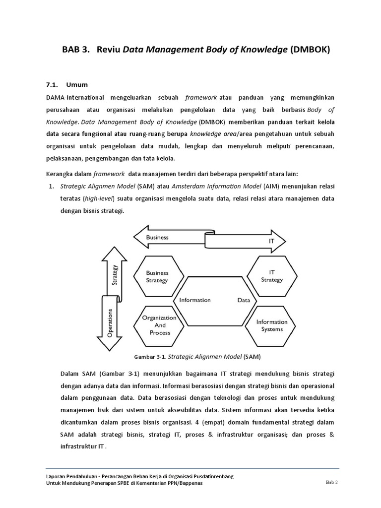 Reviu DMBOK (Data Management Body of Knowledge) | PDF